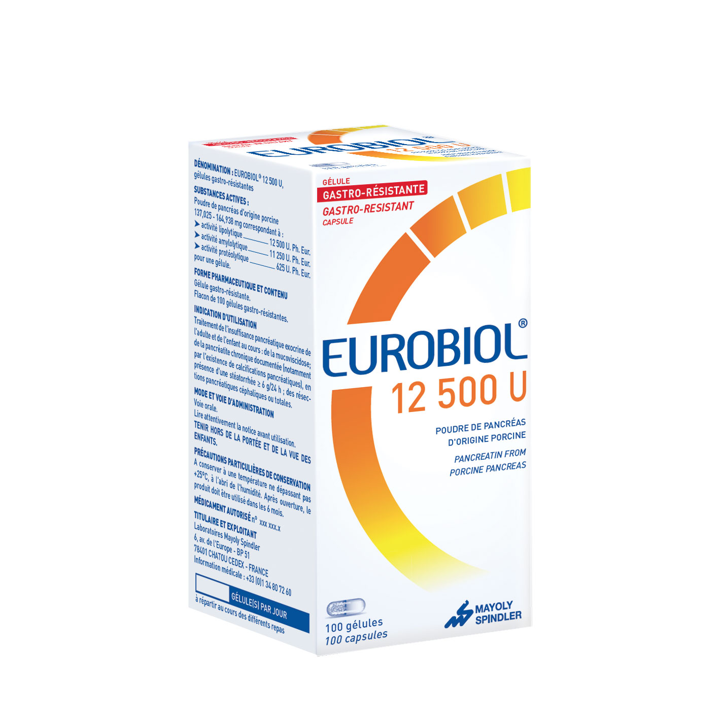 Eurobiol-12-500u-e¦ütui-jaune_gelule_NEW - MAYOLY SPINDLER laboratoire ...